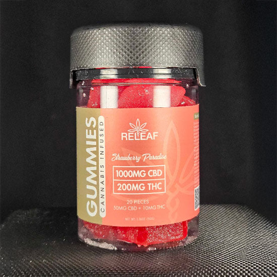 Releaf Strawberry Paradise Gummies | Greeen Box